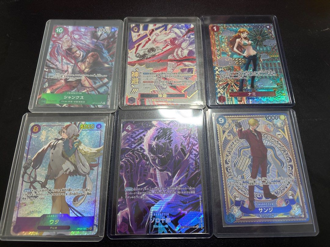 One Piece Card Game - Various Cards #01 SP Nami Zoro Sanji, Hobbies ...