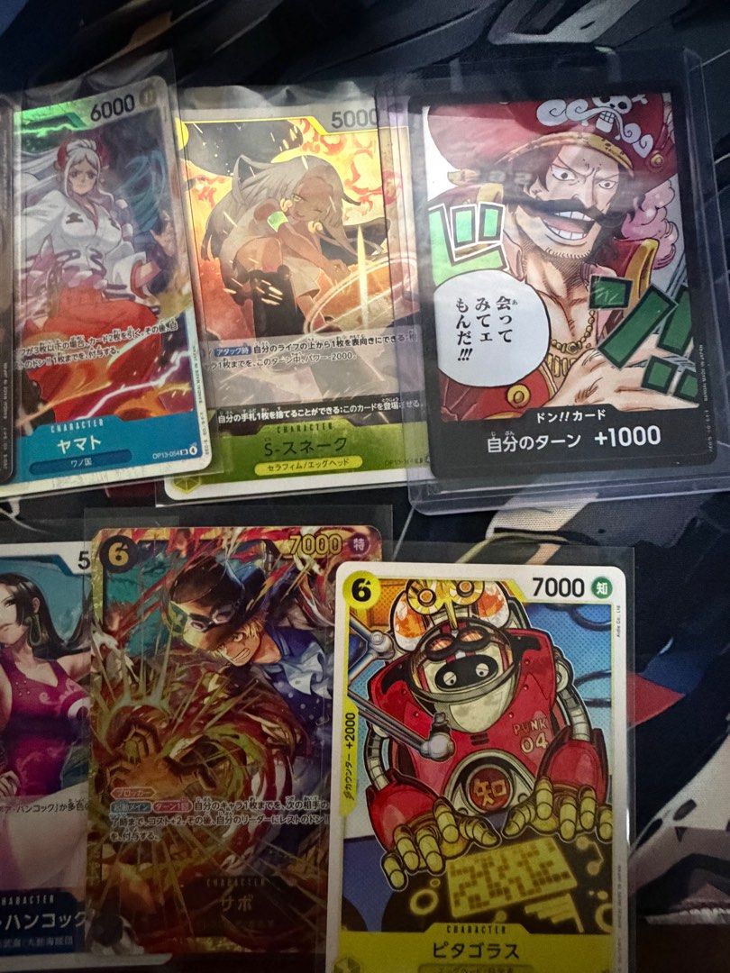 One Piece Card Game - Various Character Cards, Hobbies & Toys, Toys ...