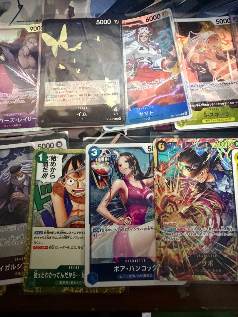 One Piece Card Game - Various Character Cards, Hobbies & Toys, Toys ...
