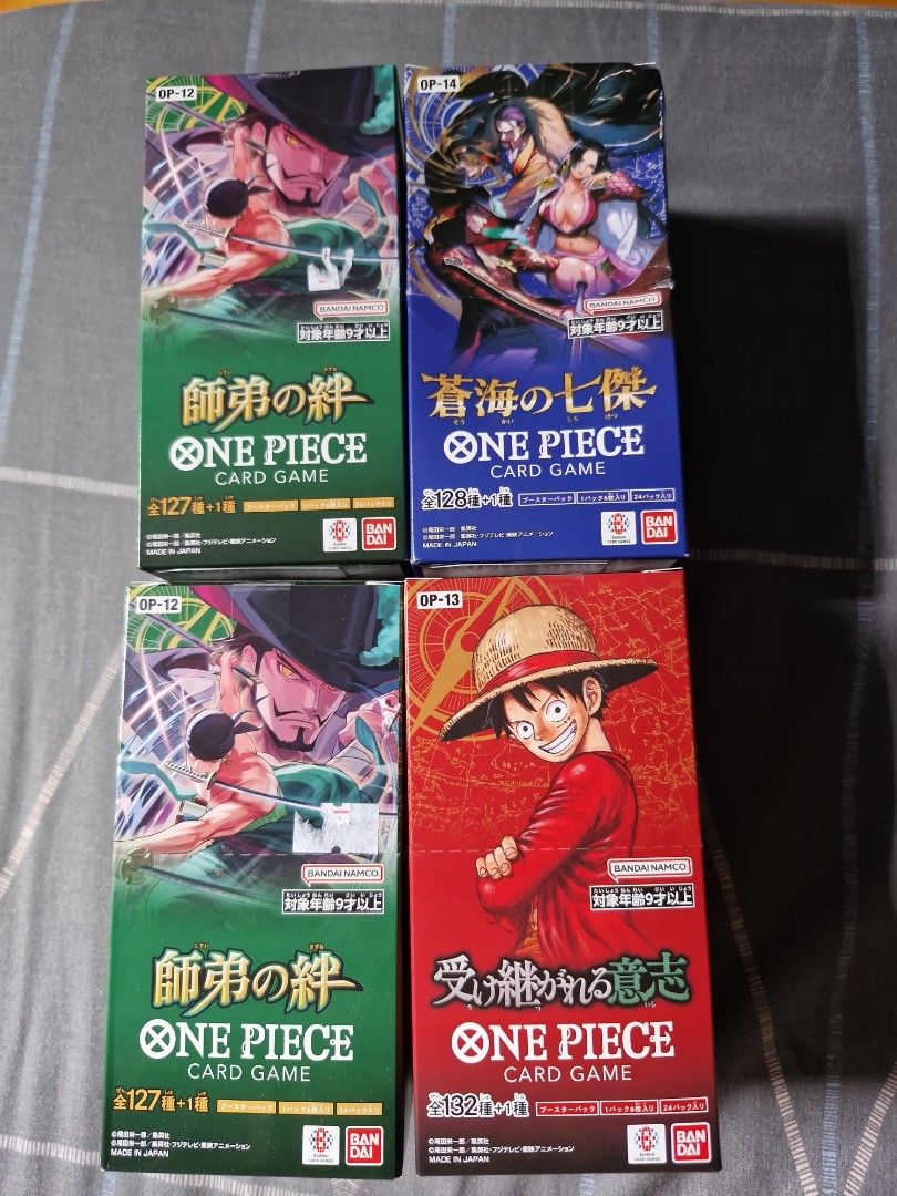 One Piece Card Game Booster Box - Various Sets, Hobbies & Toys, Toys ...