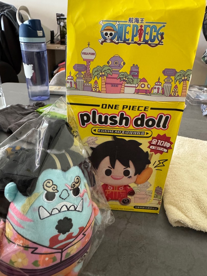 One Piece Egghead Plush Doll - Jinbe, Hobbies & Toys, Toys & Games on ...