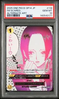 One Piece EB03 JP Boa Hancock sp Special Alternate Art PSA 10, Hobbies ...