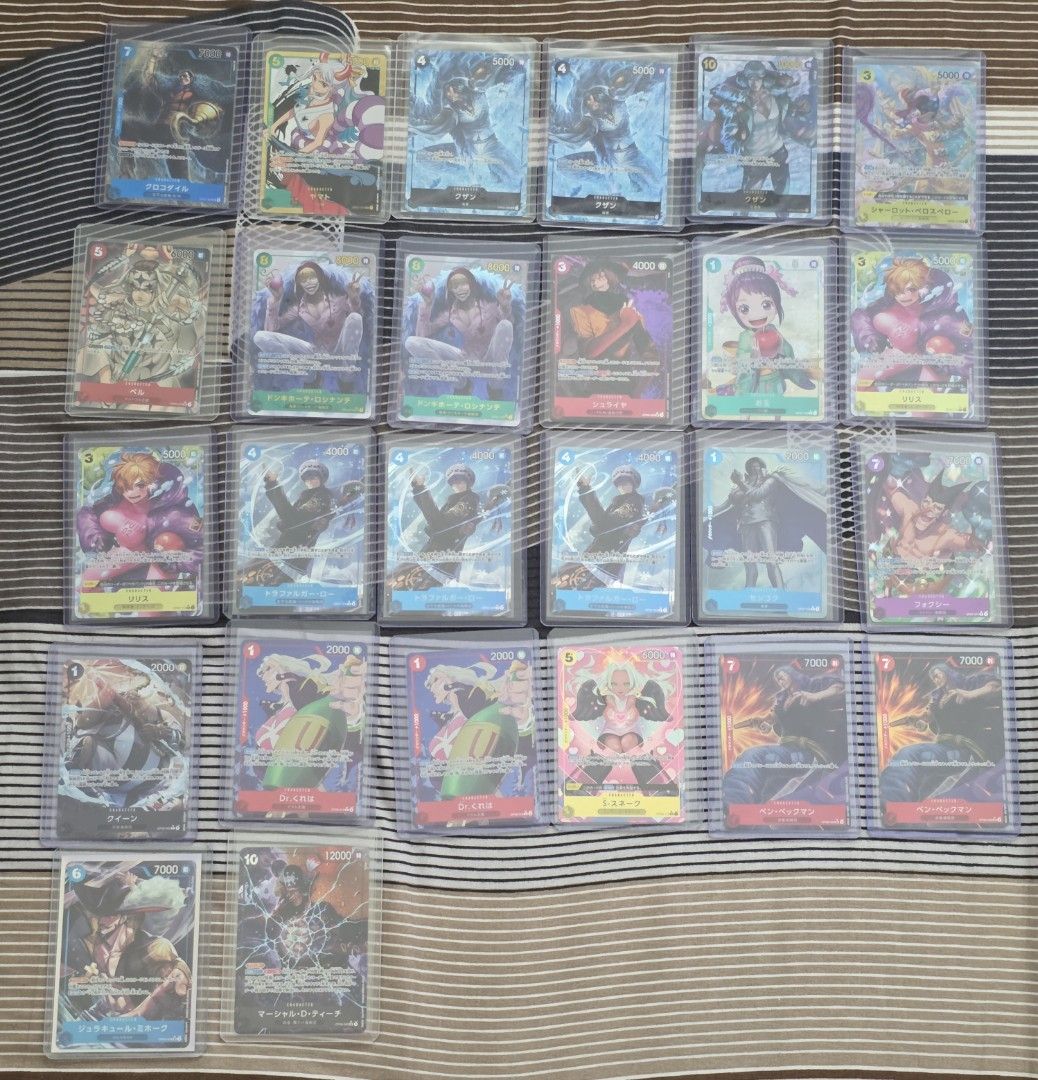 One Piece TCG - OP01 to OP09 AA - Japanese, Hobbies & Toys, Toys ...