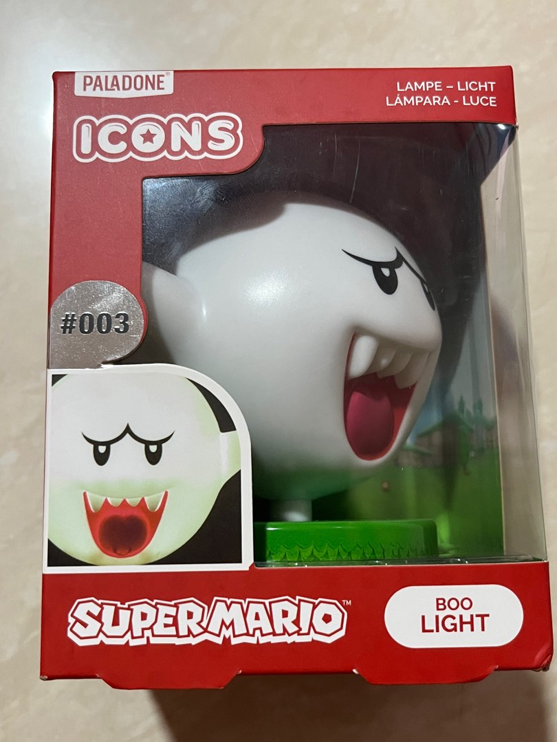 Paladone Icons Super Mario Boo Light - Series 1, Hobbies & Toys, Toys ...