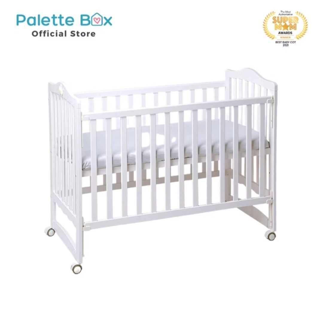 Palette Box Sweet Dreams 7-in-1 Convertible Cot, Babies & Kids, Baby ...