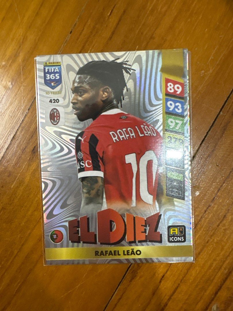 Panini FIFA 365 Rafael Leão Icons Card, Hobbies & Toys, Toys & Games on ...