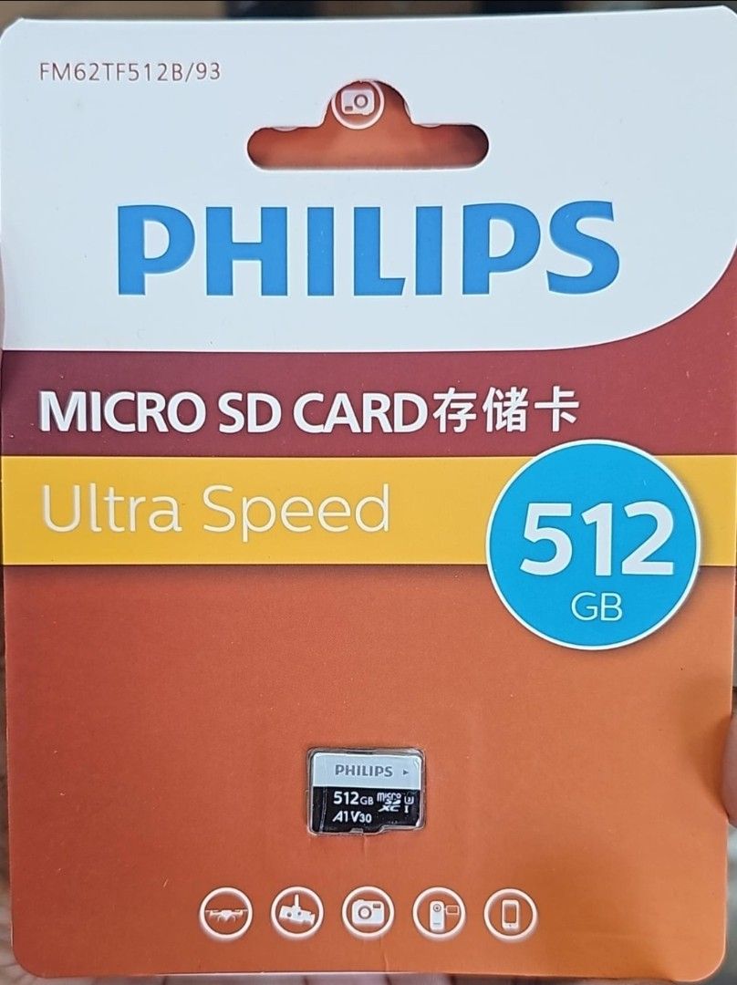 Philips 512GB Micro SD Card - Ultra Speed, Mobile Phones & Gadgets ...