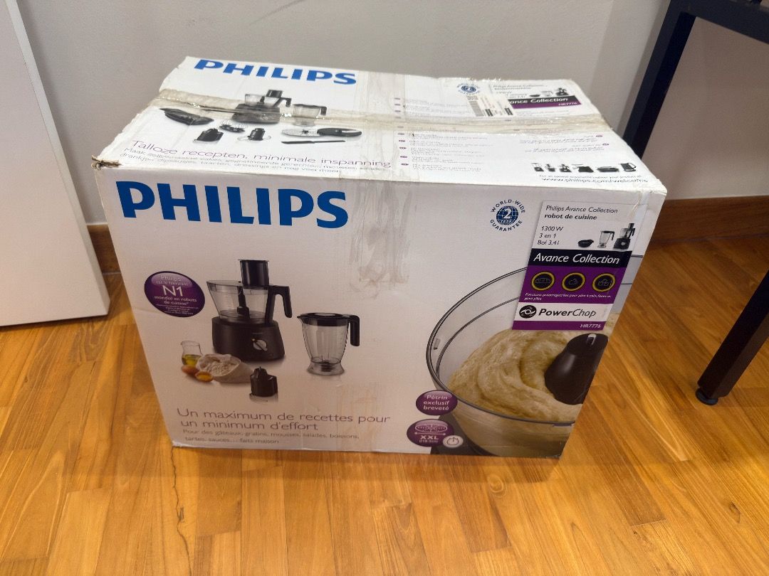 Philips 7000 Series Food Processor (HR7776/91) – Powerful & Versatile ...