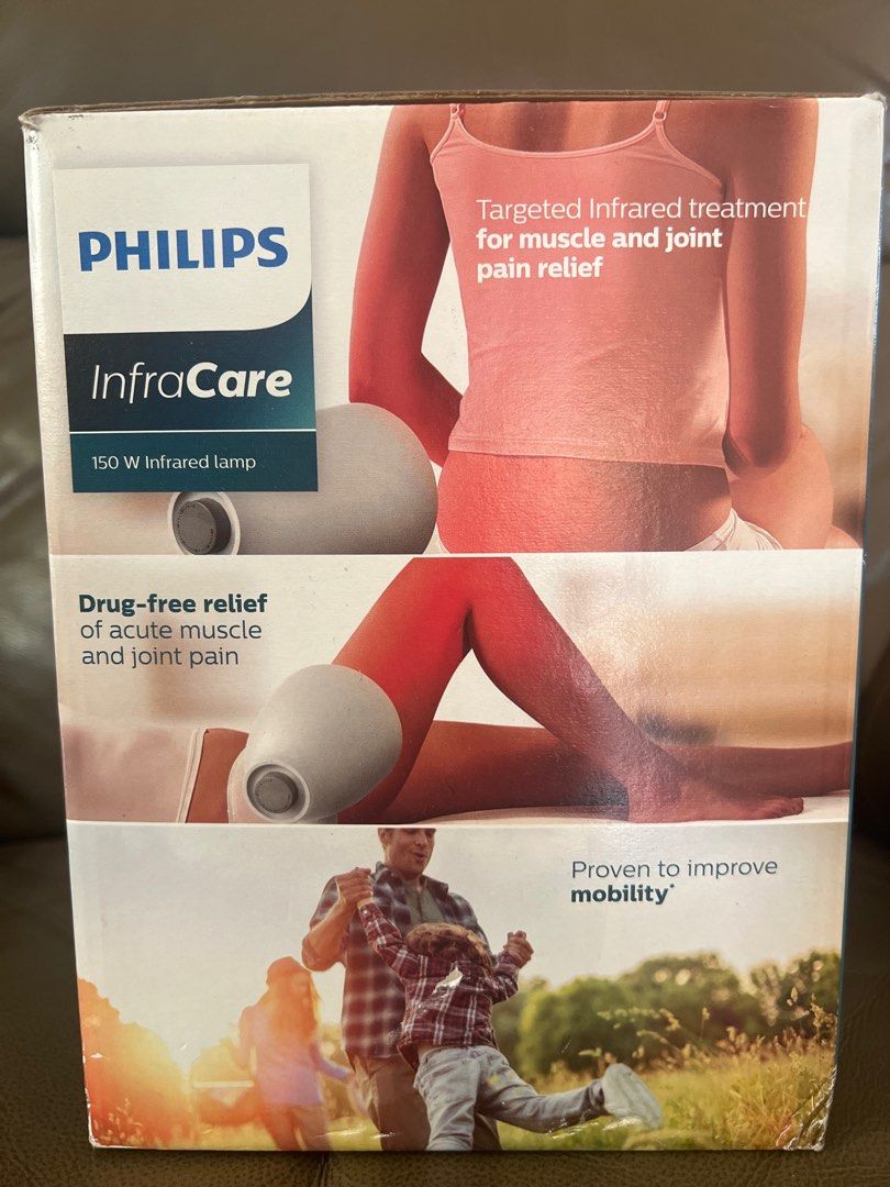 Philips InfraCare 150W Infrared Lamp, Health & Nutrition, Medical ...