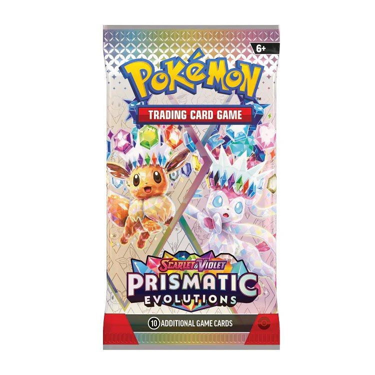 Pokemon Scarlet & Violet Prismatic Evolutions Booster Pack, Hobbies ...