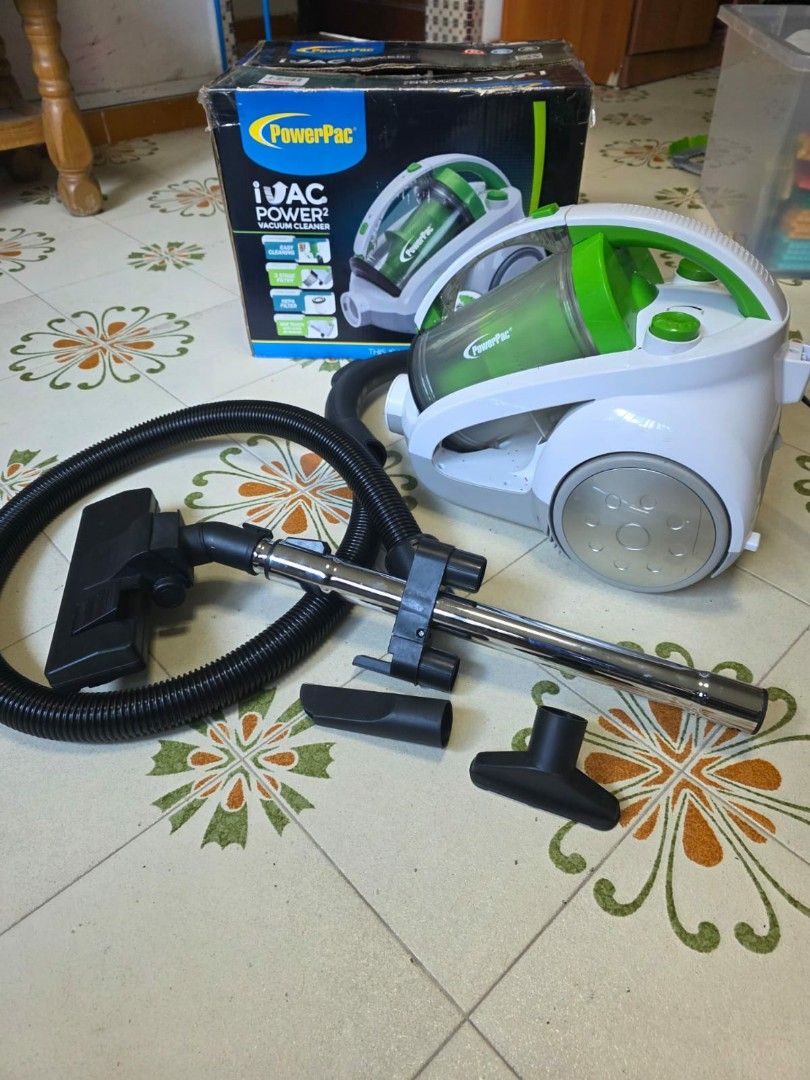 PowerPac iVac Power2 Vacuum Cleaner, TV & Home Appliances, Vacuum ...