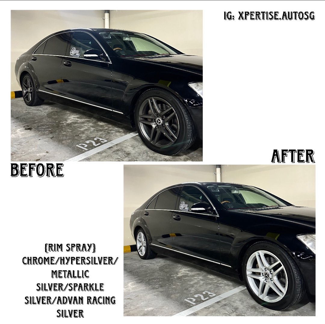DECHROME / WINDOW TRIM / FRONT GRILL / DOOR HANDLE / REAR BUMPER ...