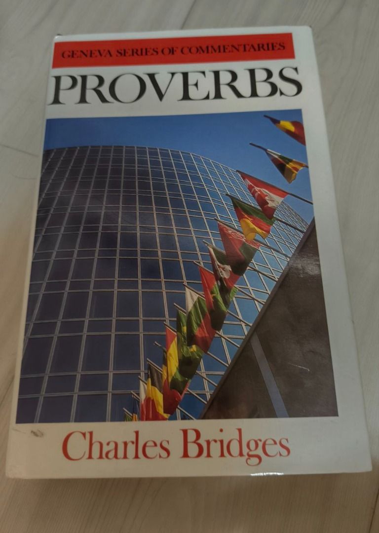 Proverbs by Charles Bridges - Geneva Series Commentaries, Hobbies ...