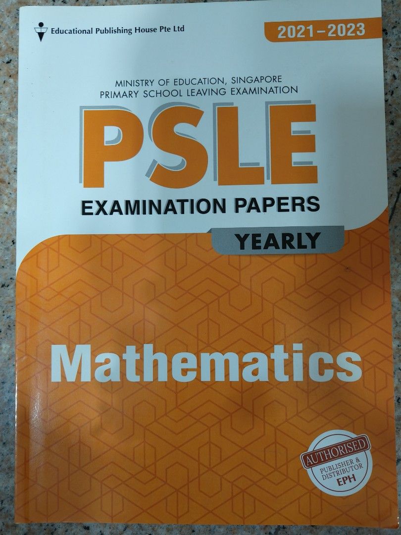 PSLE Examination Papers 2021-2023 - English, Math, Science, Hobbies ...