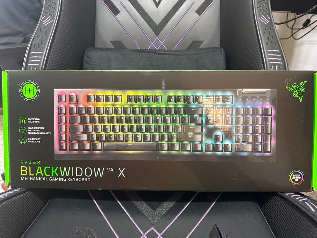 Razer BlackWidow V4 X & Basilisk V3 Pro Combo, Computers & Tech, Parts ...