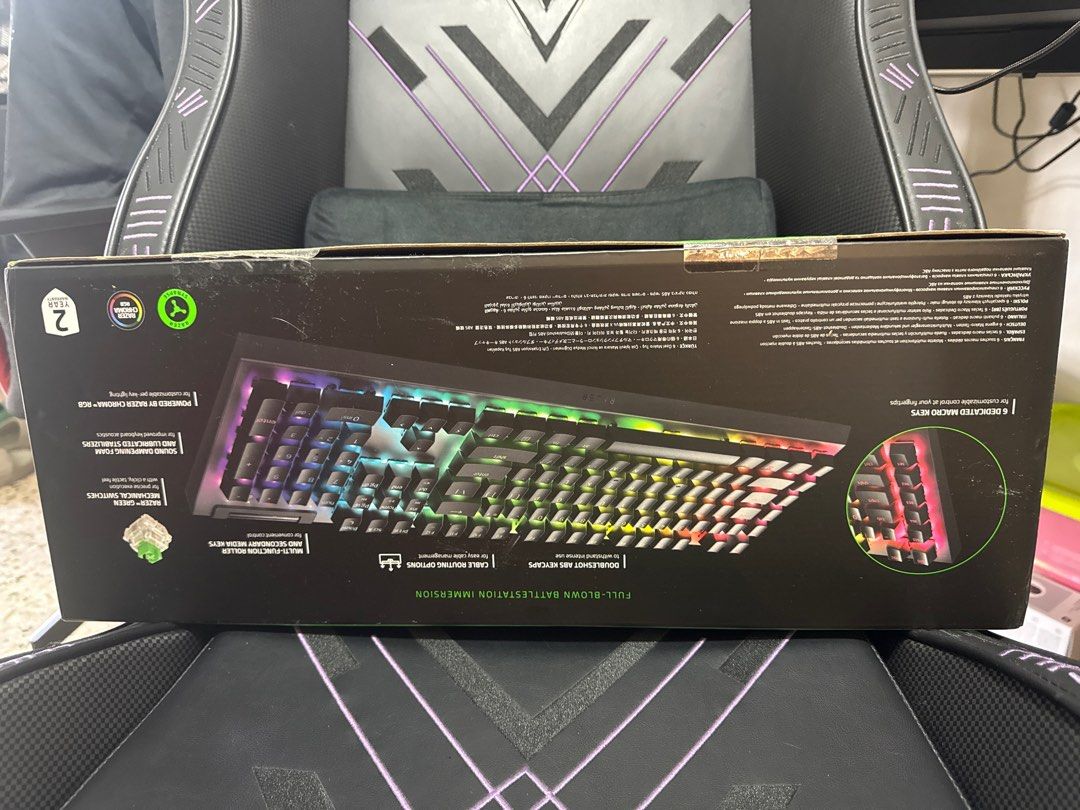 Razer BlackWidow V4 X & Basilisk V3 Pro Combo, Computers & Tech, Parts ...