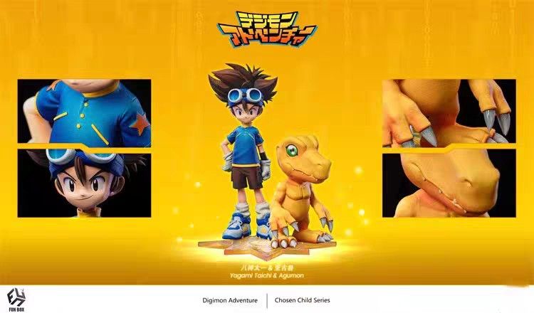 RECAST PO / Preorder DIGIMON ADVENTURES: Yagami Taichi and Agumon 1/6 ...