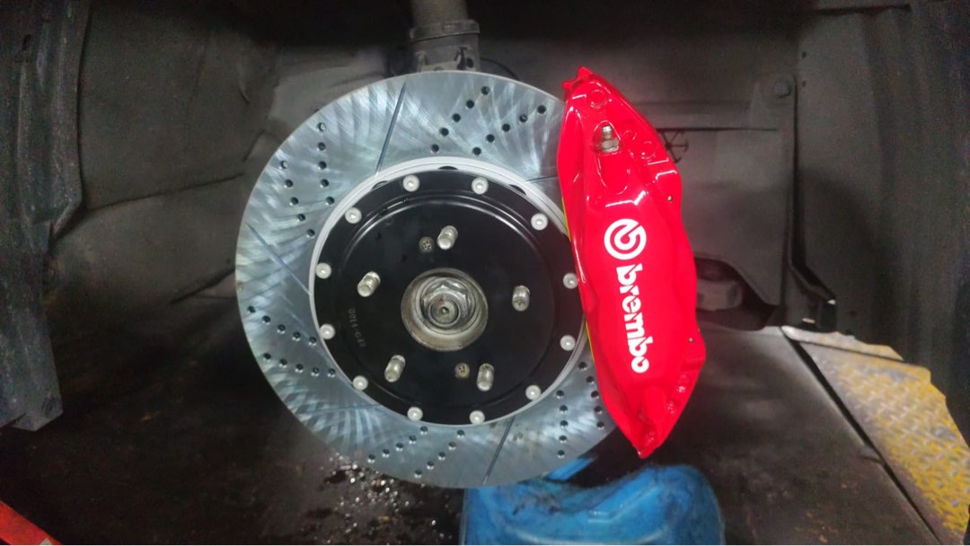 Recon Brembo F50 Big Brake Kit, Car Accessories, Tyres & Rims on Carousell