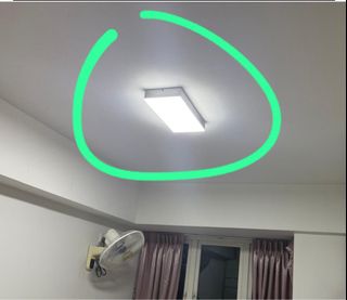 23 inches Rectangular Ceiling Light, Furniture & Home Living, Lighting ...