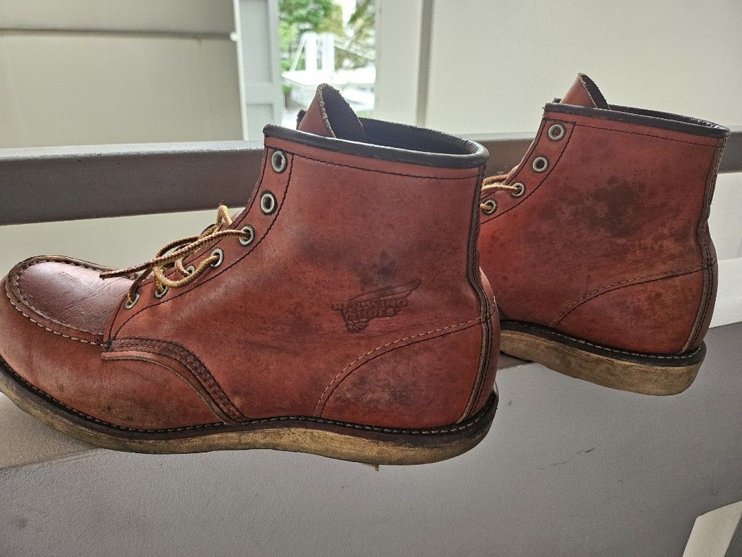 Red Wing 8131 Heritage Moc Toe Boots - US 11, Men's Fashion, Footwear ...