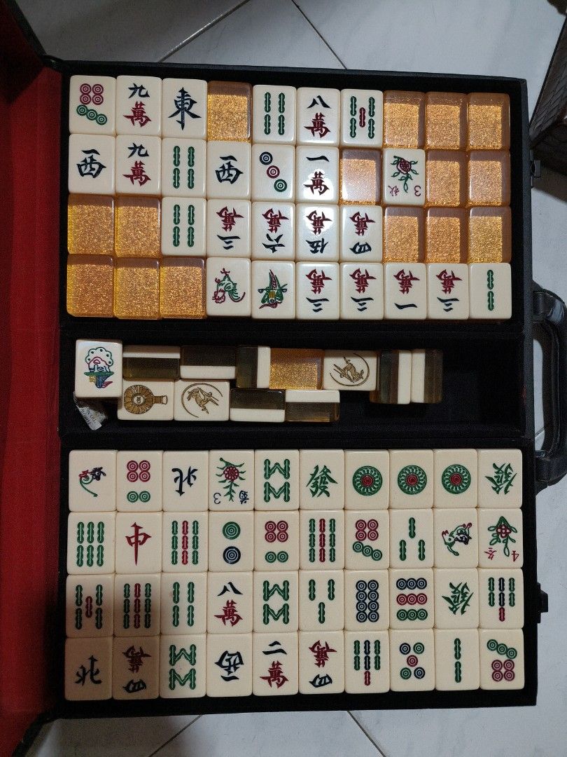 Remy Martin Mahjong Set - Complete Set, Hobbies & Toys, Toys & Games on ...
