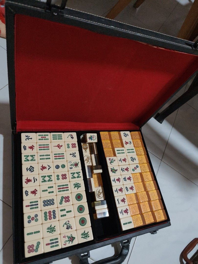 Remy Martin Mahjong Set - Complete Set, Hobbies & Toys, Toys & Games on ...