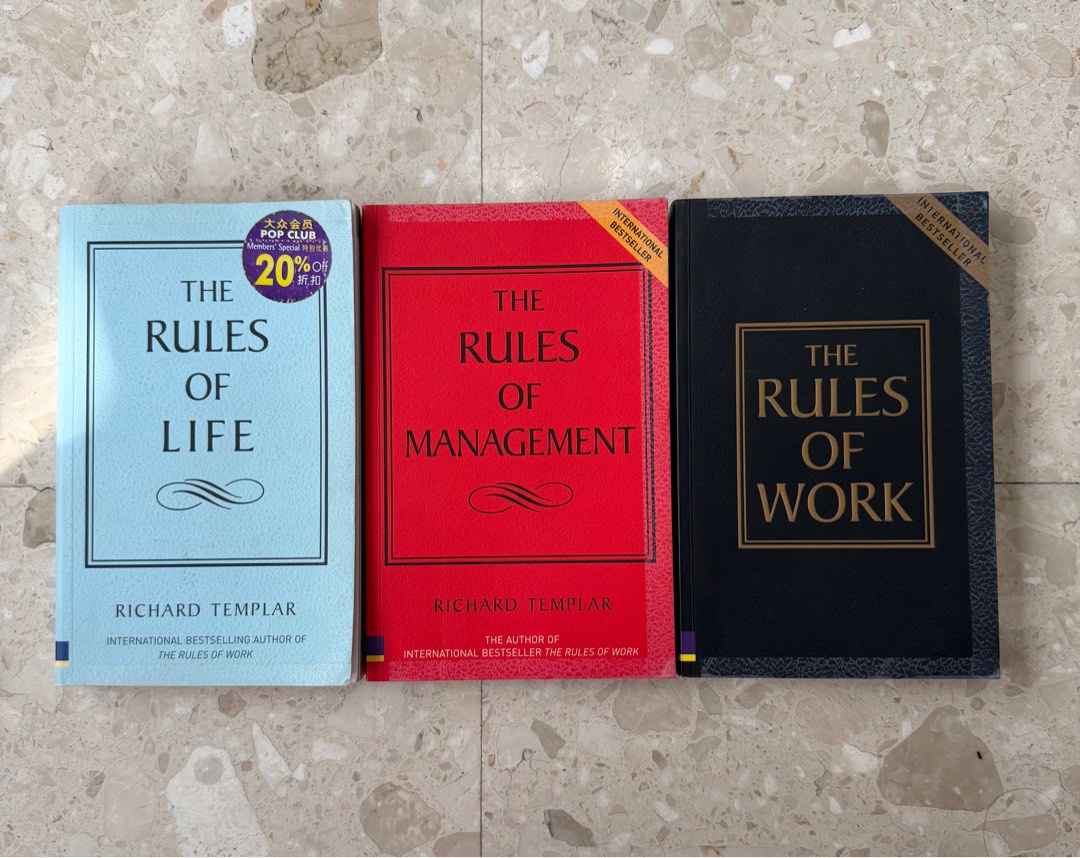 Richard Templar - The Rules of Life/Management/Work, Hobbies & Toys ...