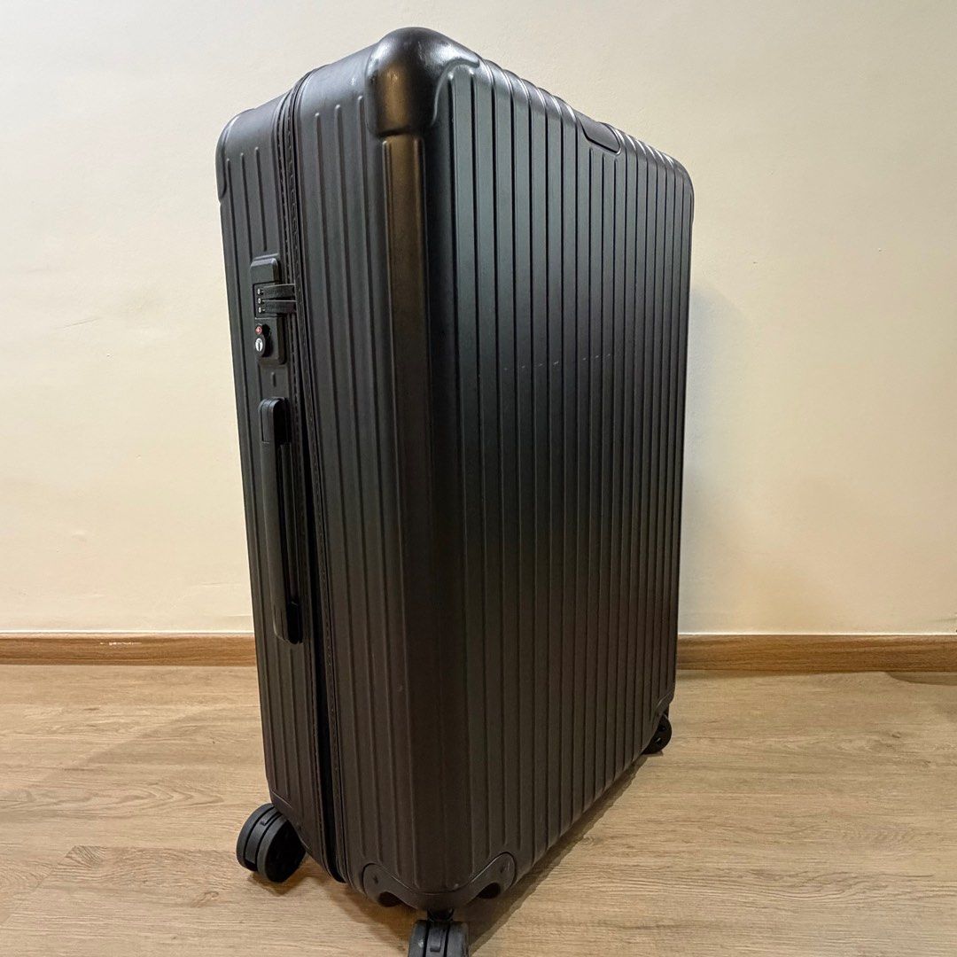 Rimowa Essential Check-In L - Matt Black, Hobbies & Toys, Travel ...