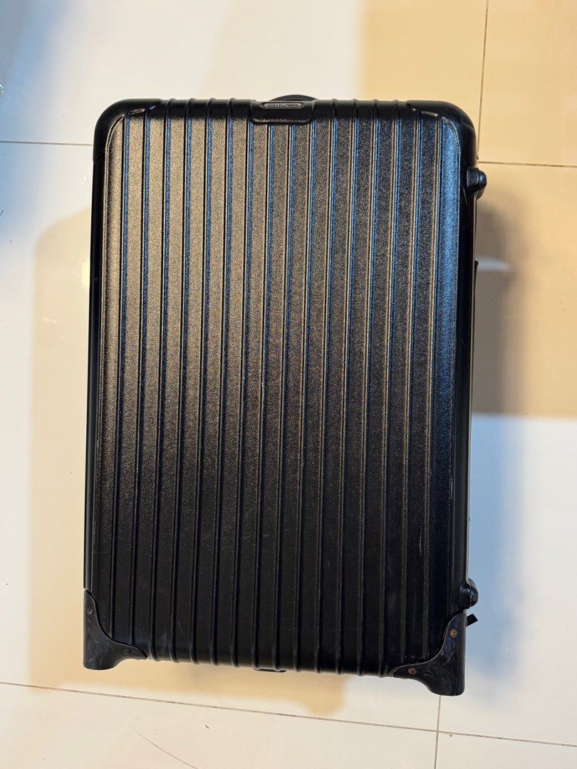 Rimowa Salsa Cabin Suitcase - Black, Hobbies & Toys, Travel, Luggage on ...