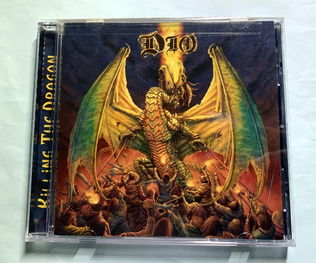 Ronnie James Dio With Dio Killing The Dragon 美國版 CD唱片 全新未拆, 興趣及遊戲, 音樂 ...