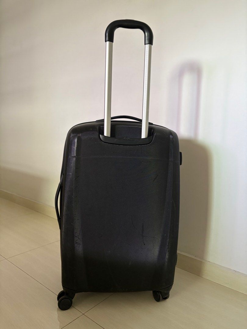 Samsonite black luggage, Hobbies & Toys, Travel, Luggage on Carousell
