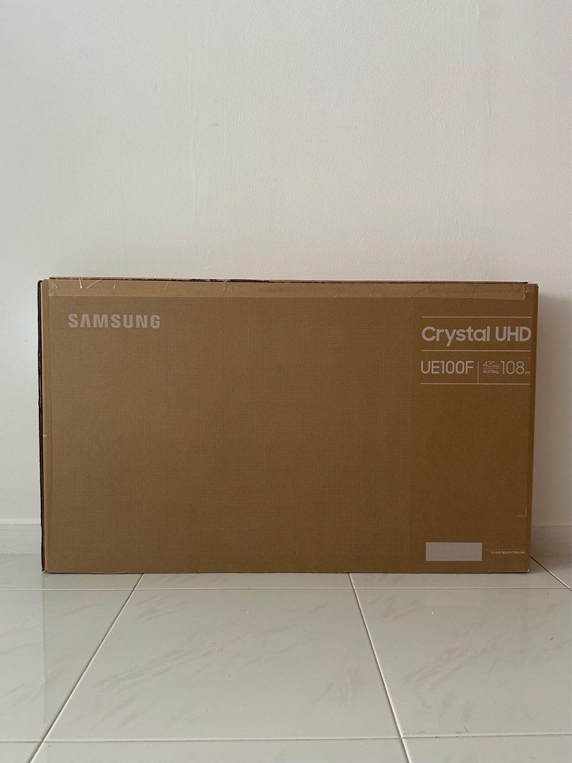 Samsung 43” Inch 4K UHD Smart TV Television UE100F 2025 Model, TV ...