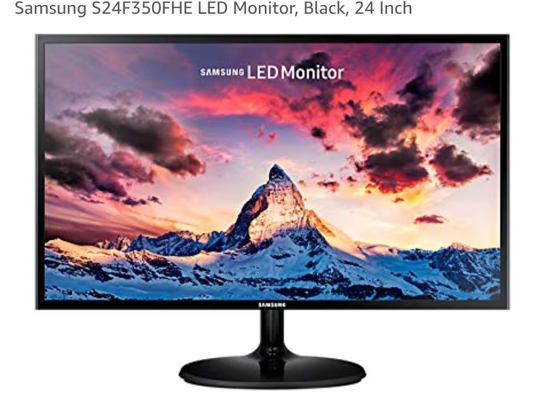 Samsung S24F350FHE LED Monitor - 24 Inch, Computers & Tech, Parts ...