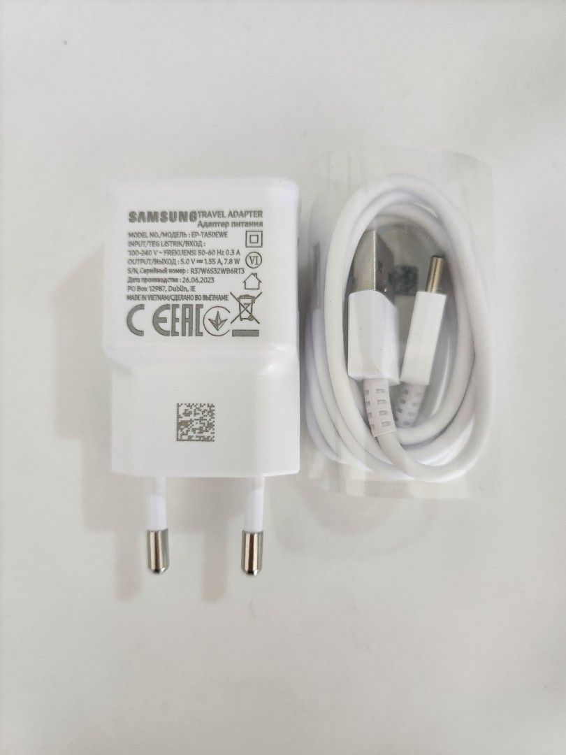 Samsung Travel Adapter (2 pin plug), Mobile Phones & Gadgets, Mobile ...