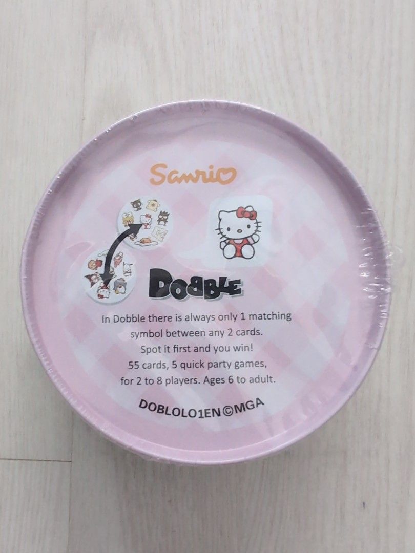 Sanrio Dobble Card Game - Brand New, Hobbies & Toys, Toys & Games on ...