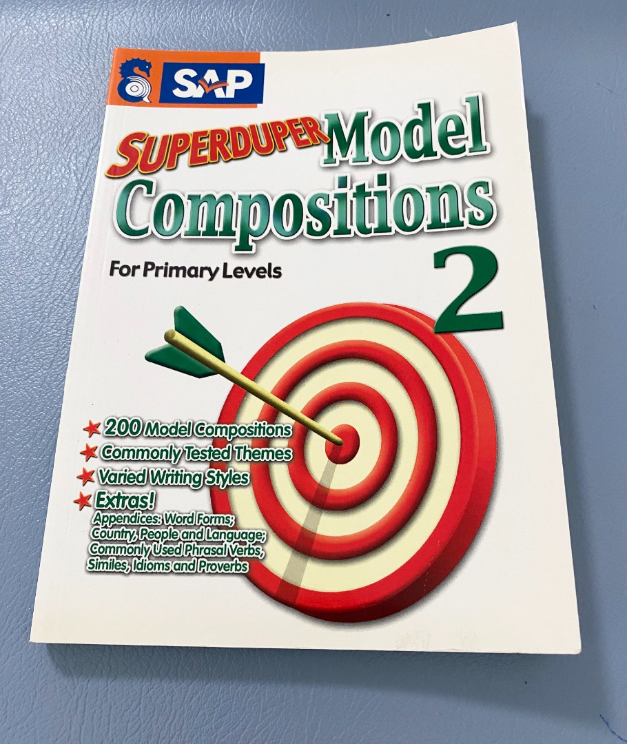 SAP Superduper Model Compositions Primary 2 英文作文小二, 興趣及遊戲, 書本 & 文具, 兒童 ...