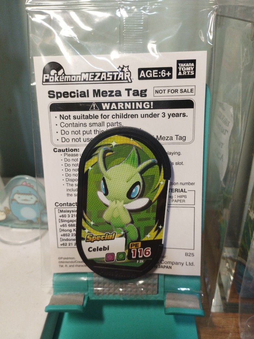 Sealed Celebi Mezastar (Pokemon Mezastar), Hobbies & Toys, Toys & Games ...