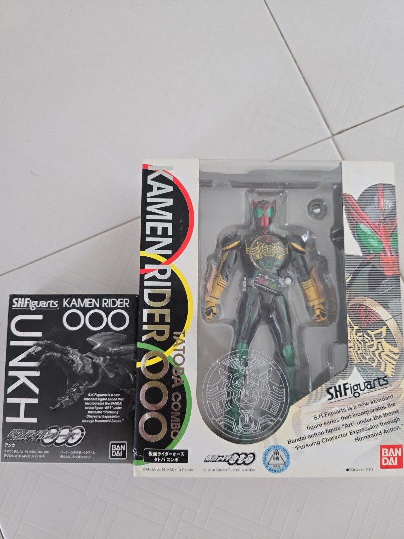 SH Figuarts SHF Kamen Rider OOO Tatoba Combo, Hobbies & Toys, Toys ...