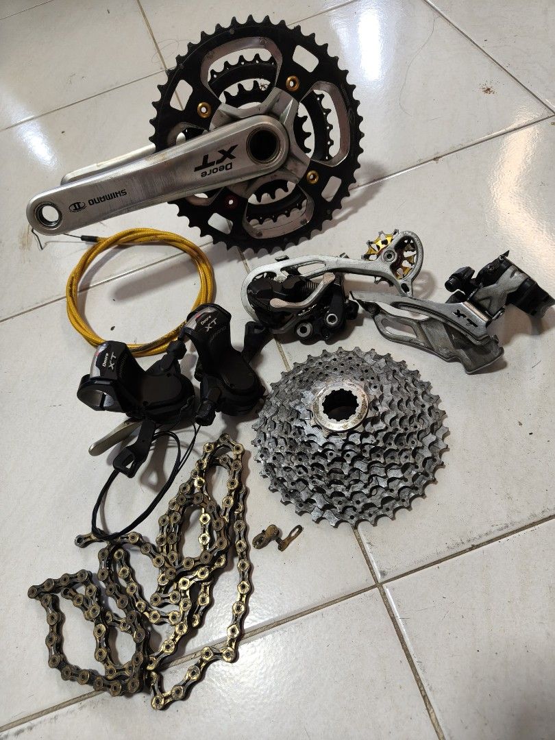 Shimano Deore XT Bike Components Set, Sports Equipment, Bicycles ...