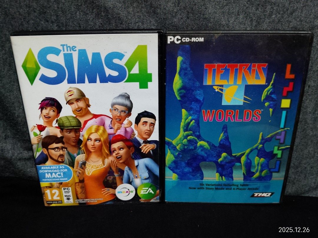 Sims 4 and Tetris world PC GAMES, Video Gaming, Video Games, Others on ...