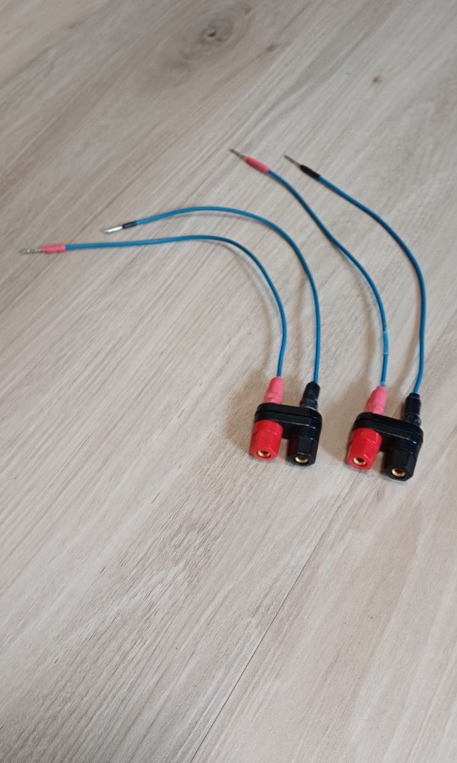 Speaker / Amplifier Terminal Post Conversion Wires, Audio, Soundbars ...