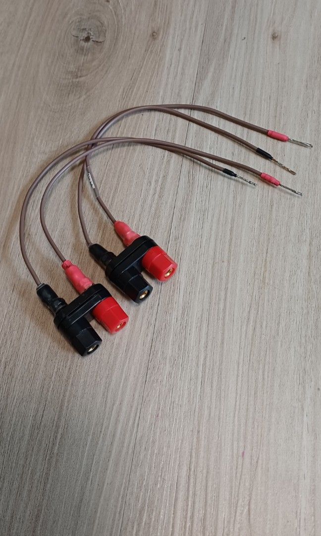Speaker / Amplifier Terminal Post Conversion Wires, Audio, Soundbars ...