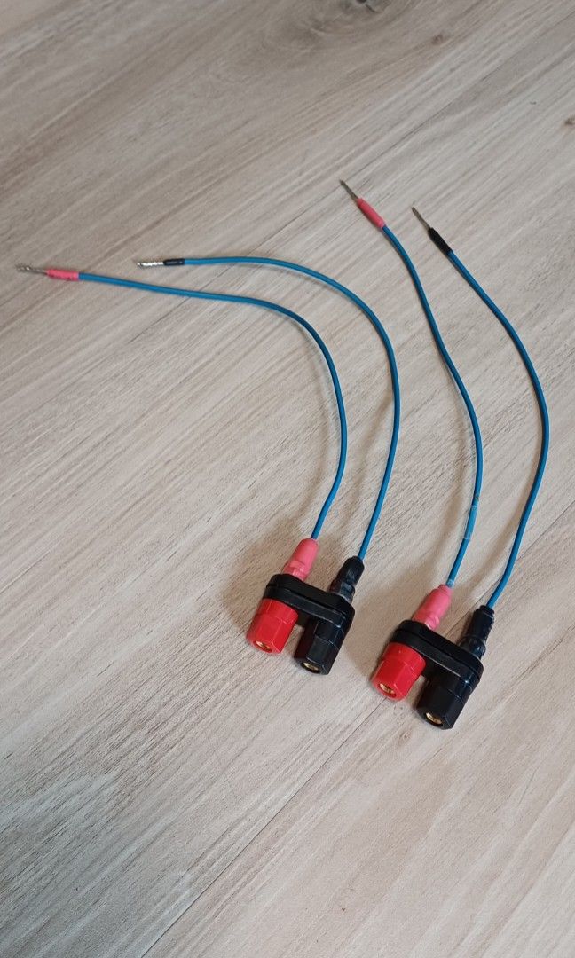 Speaker / Amplifier Terminal Post Conversion Wires, Audio, Soundbars ...