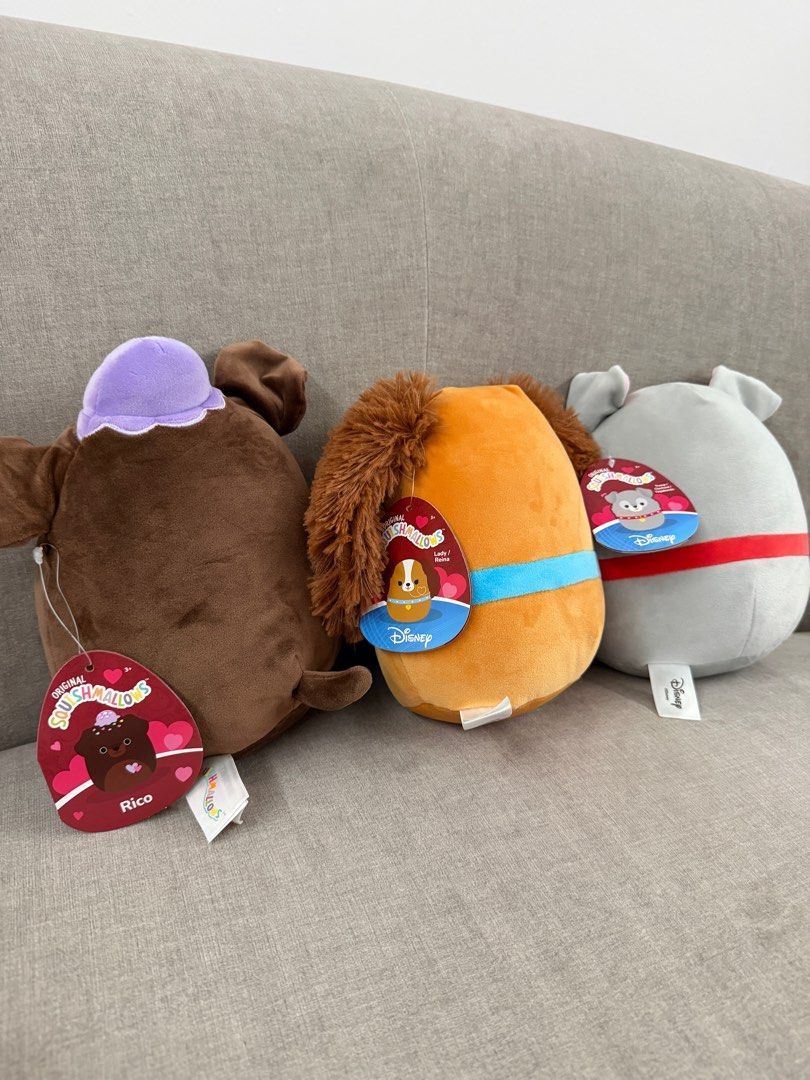 Squishmallows - Rico Disney lady Reina tramp from time zone arcade ...