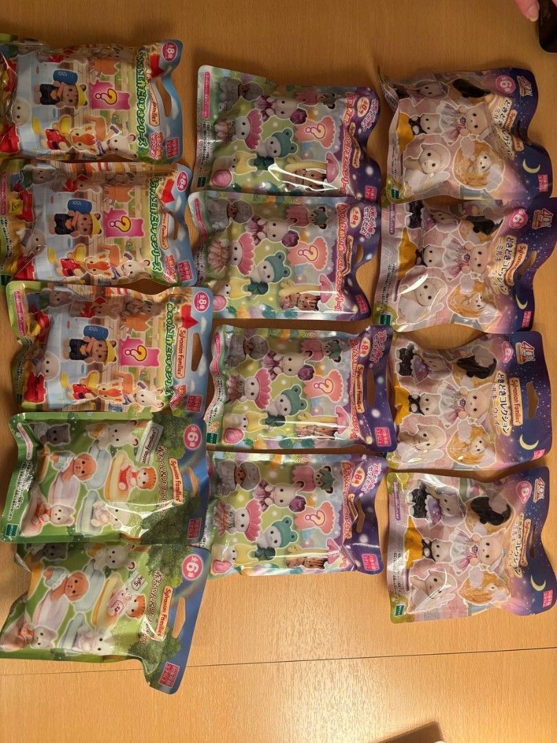 Sylvanian Families Blind Bags, Figures, and Keychains, Hobbies & Toys ...