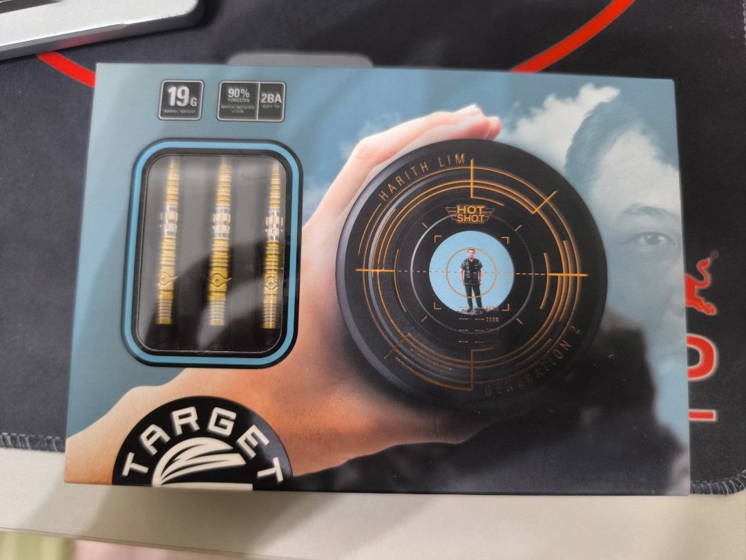 Target Soft Tip Darts (Harith Lim Hotshot Gen 2), Sports Equipment ...