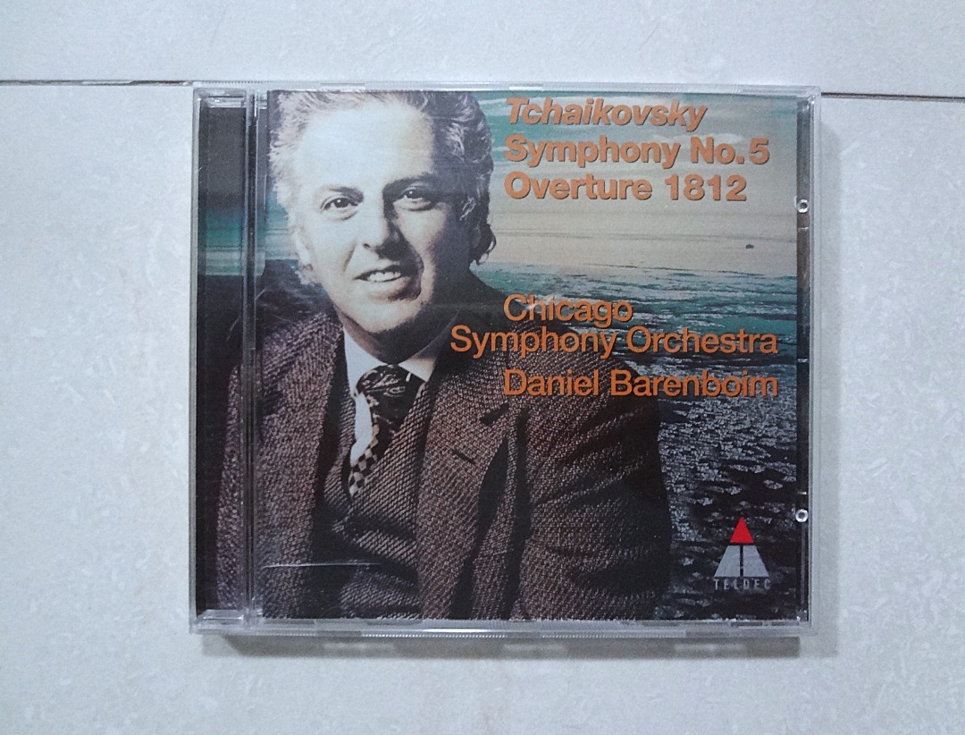 Tchaikovsky Symphony No 5 Overture 1812 Daniel Barenboim Classical CD ...