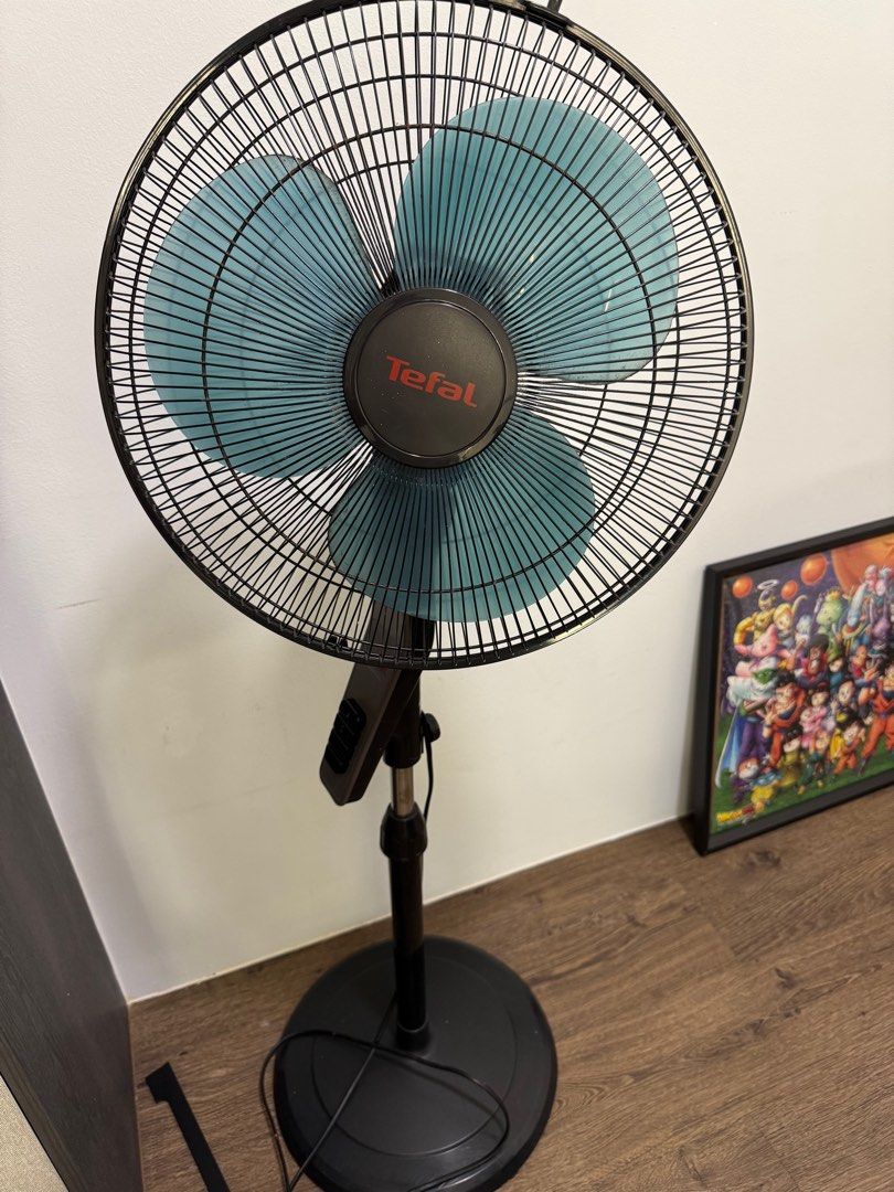 Tefal Stand Fan, Furniture & Home Living, Lighting & Fans, Fans on ...