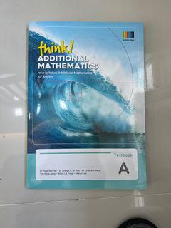 Additional Mathematics Textbook - SAP & PBP, Hobbies & Toys, Books ...