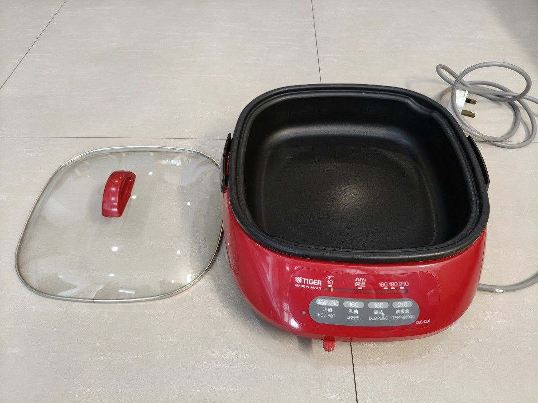 Tiger Electric Hot Pot CGS-1200, TV & Home Appliances, Kitchen ...